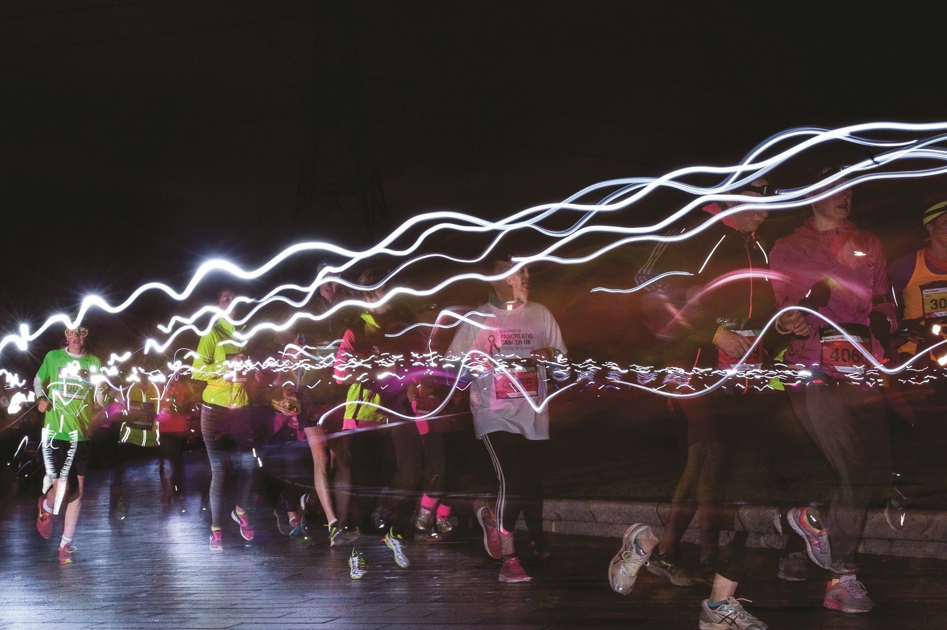 Night running races with a difference