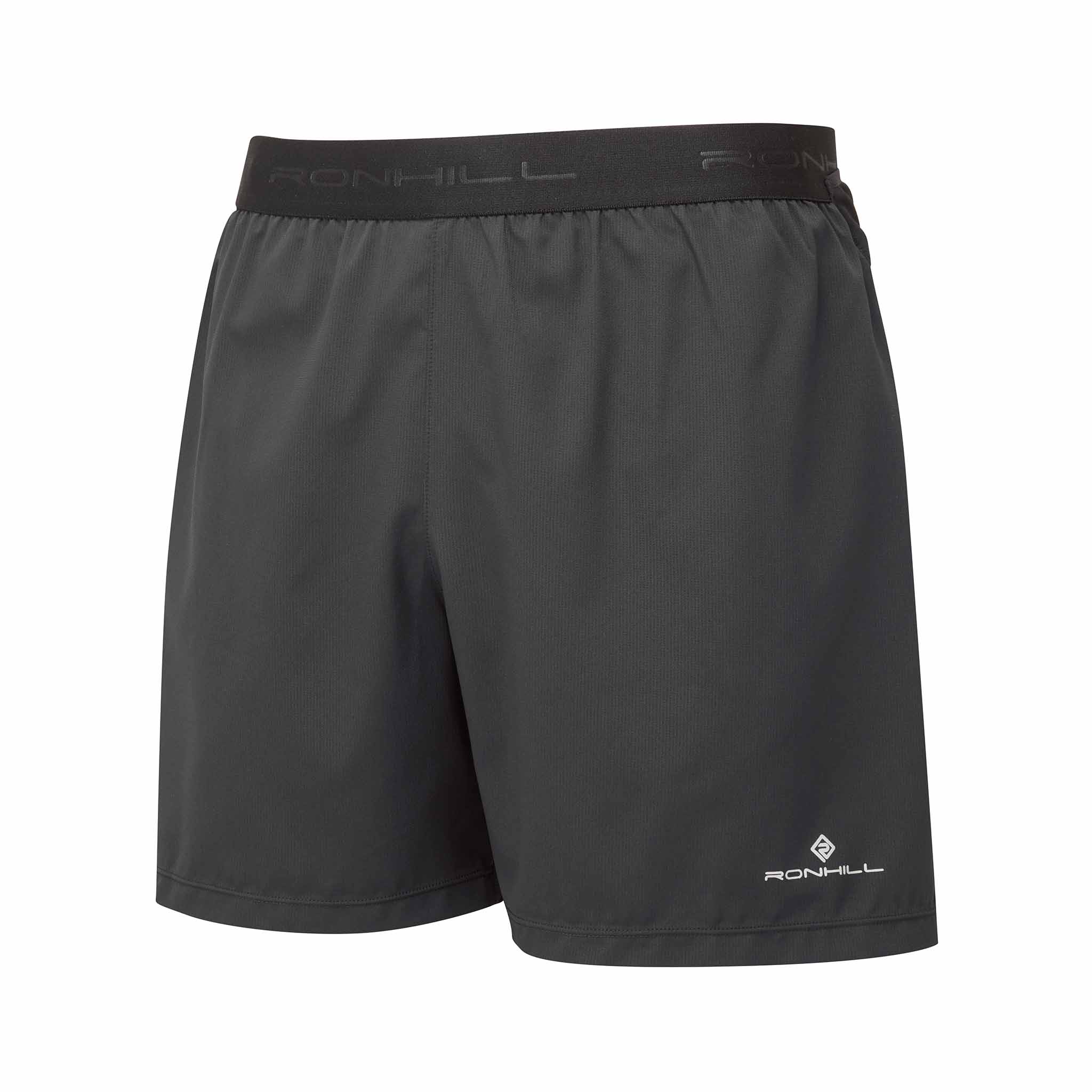 Ronhill Men's Tech All-Terrain 5" Short - All Black | Run4It