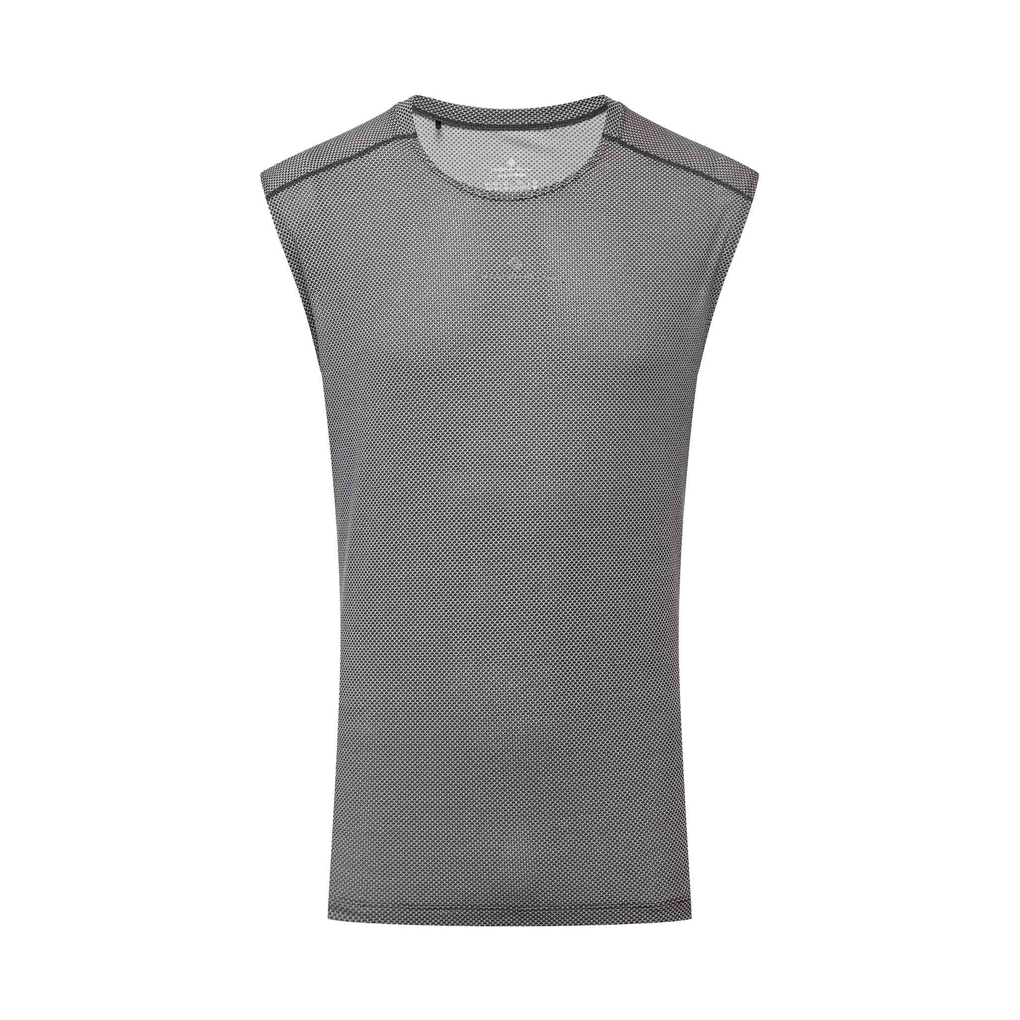 Ronhill Men's Tech Golden Hour Tank - Black/Matrix | Run4It