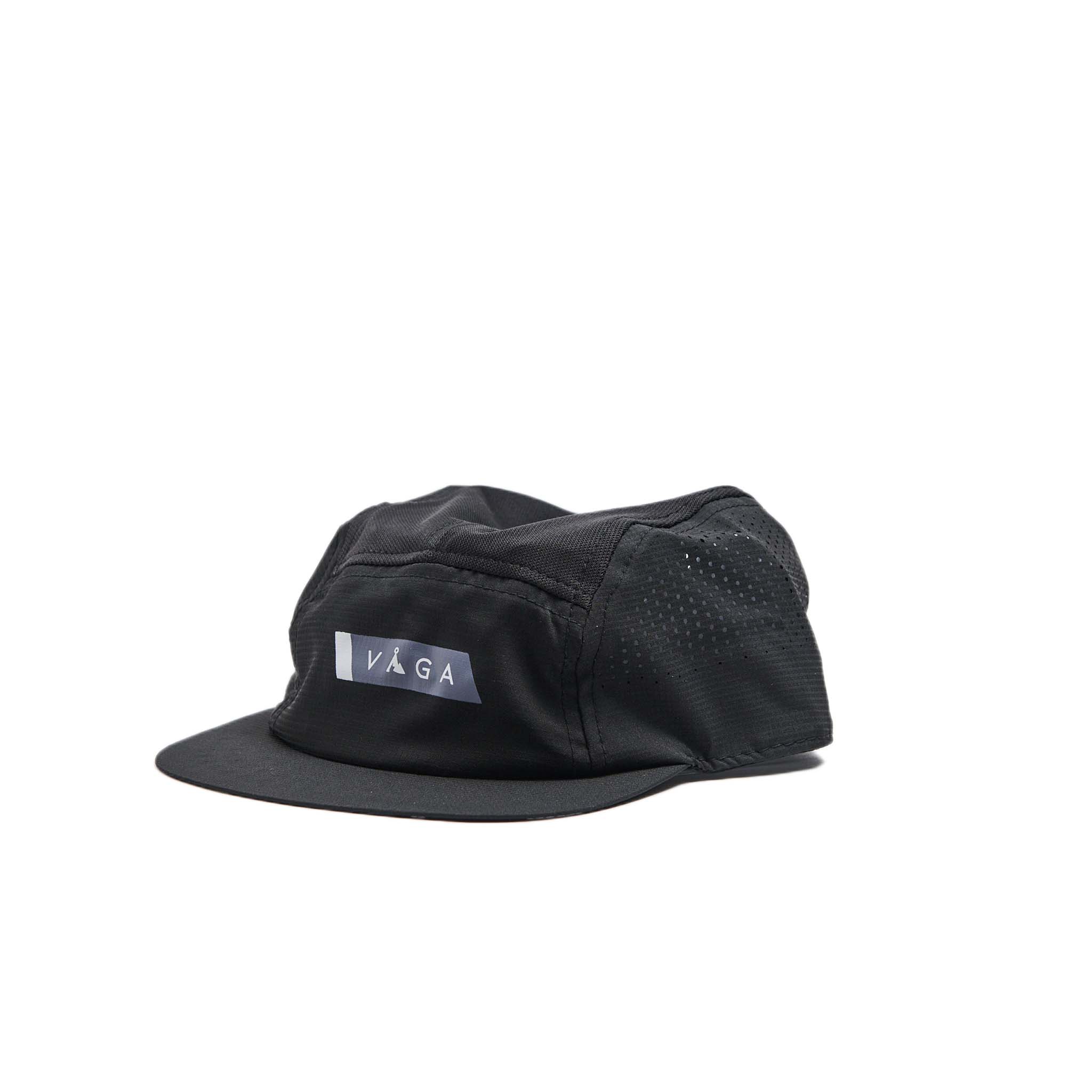 VAGA Unisex Feather Racing Cap - Storm Black | Run4It