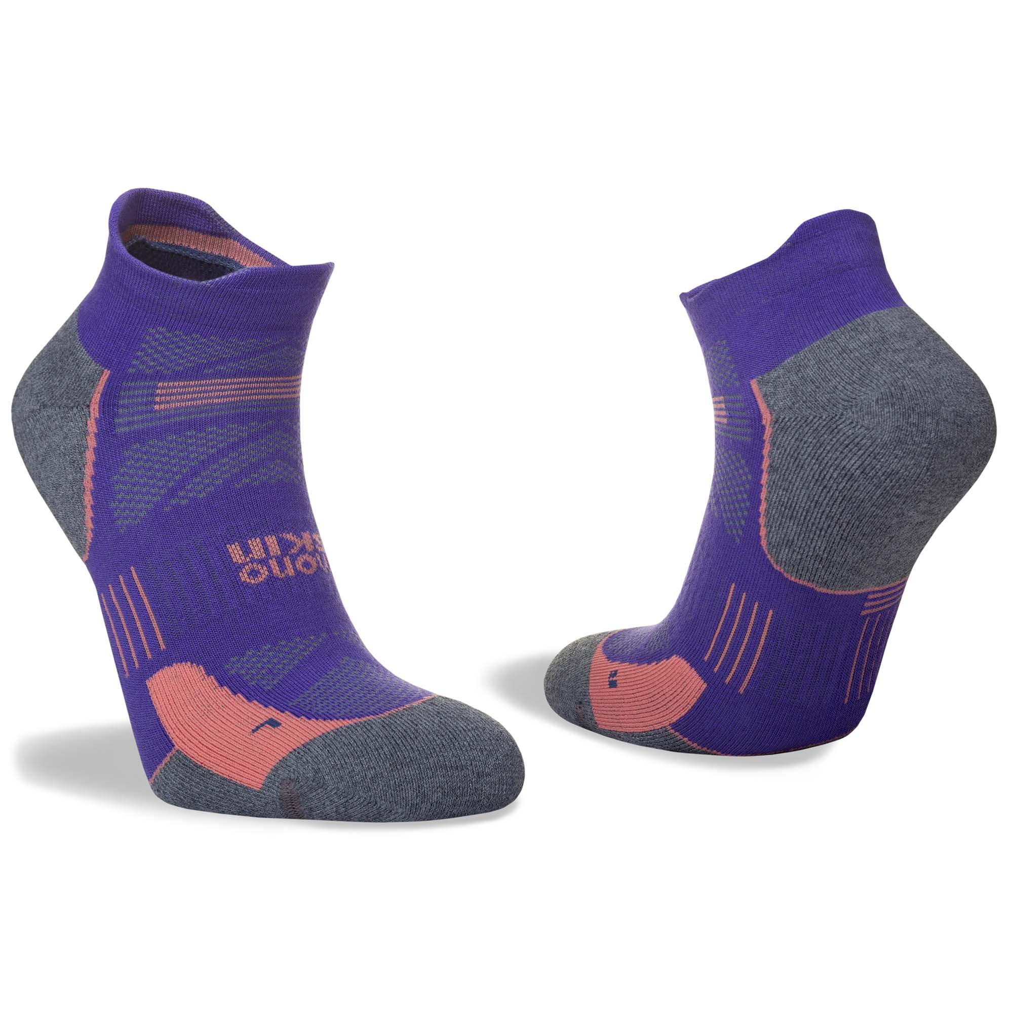 Hilly Unisex Supreme Running Socklets - Purple | Run4It