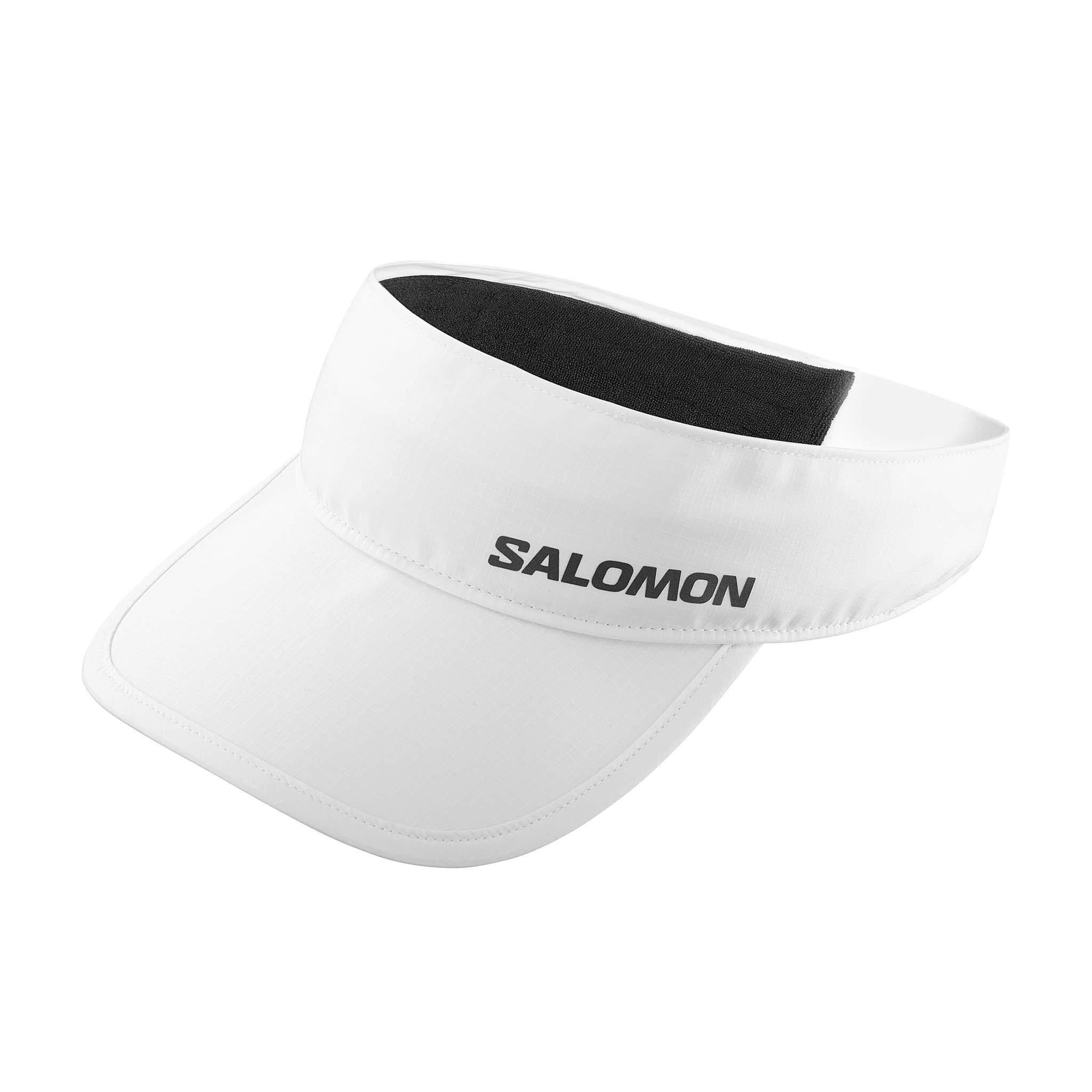 Salomon Unisex Cross Running Visor - White | Run4It